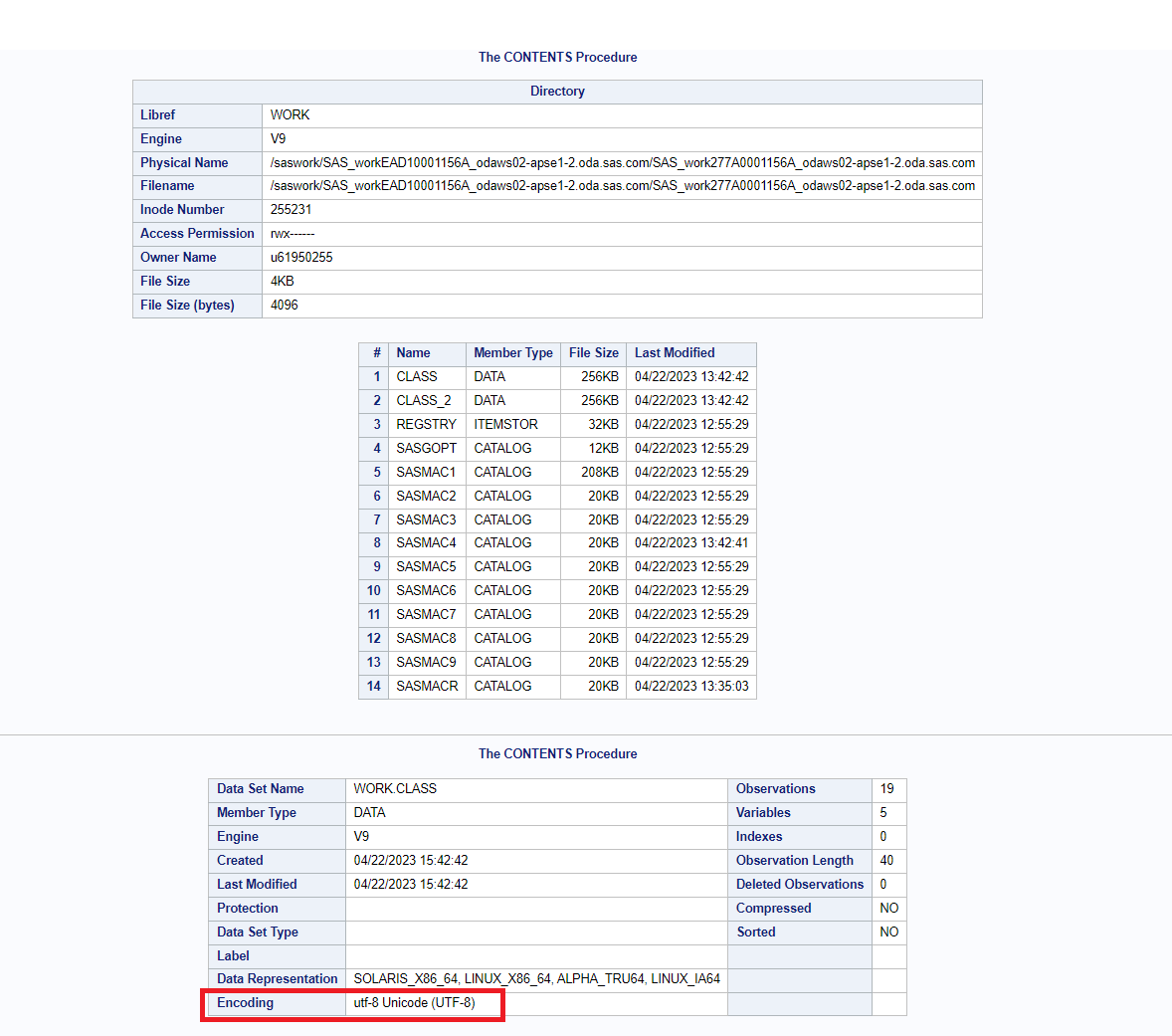 How To Check Encoding In Sas Learn Sas Code