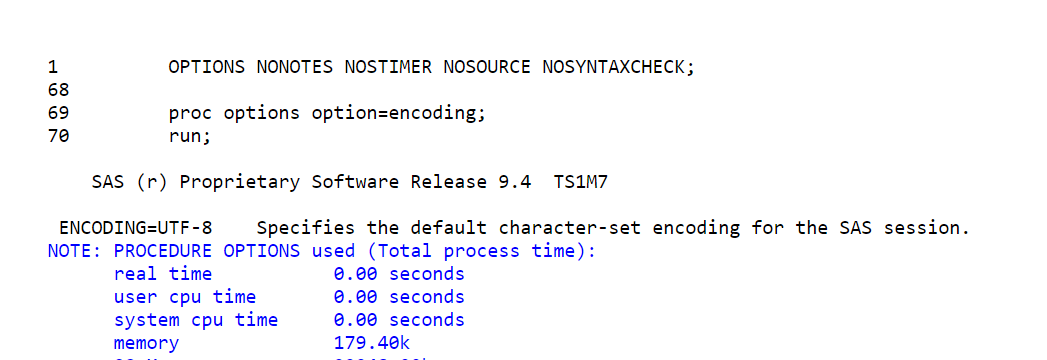 How To Check Encoding In Sas Learn Sas Code