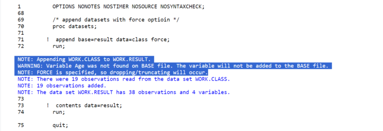 Proc Datasets In Sas 7 Use Cases With Examples Learn Sas Code