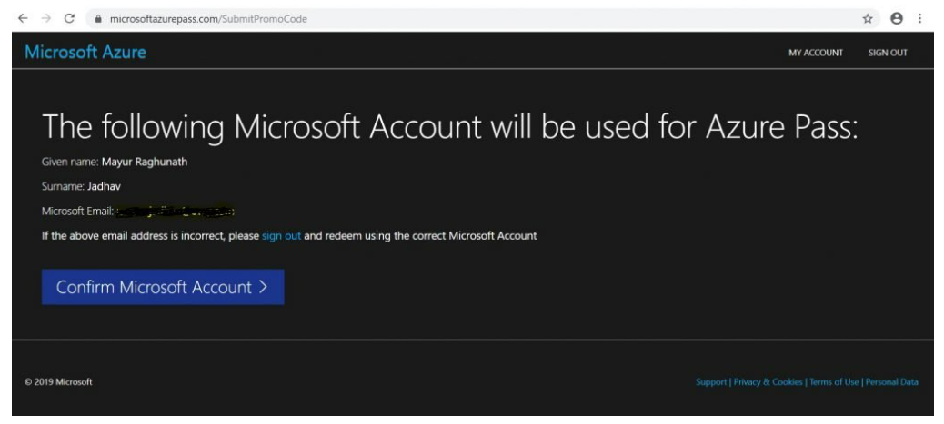 How to Activate Microsoft Azure Pass? (Free Subscription) - Learn SAS Code